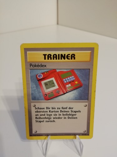 Trainer Pokedex Pokemon Pick your Card | eBay.de