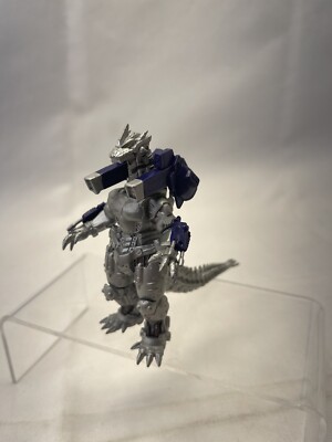 Godzilla TOHO 2002 Mechagodzilla Vinyl Figure Silver Yellow Eyes 3.5 ...