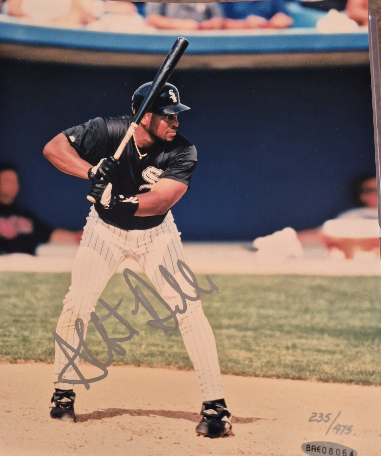 Albert Belle Signed White Sox 8x10 Uda Certificate | eBay