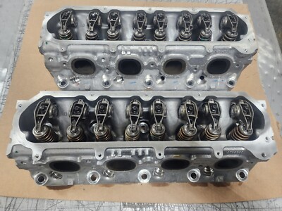 2020 CHEVY SILVERADO 2500 6.6L L8T CYLINDER HEAD SET PAIR WITH ROCKERS ...