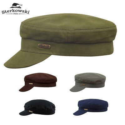 Sterkowski TRAWLER Cotton Softened Fisherman Cap Breton Sailor Fiddler ...