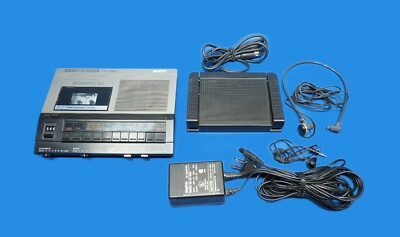 Sanyo Memo-Scriber model TRC 5200 microcassette dictating transcribing ...