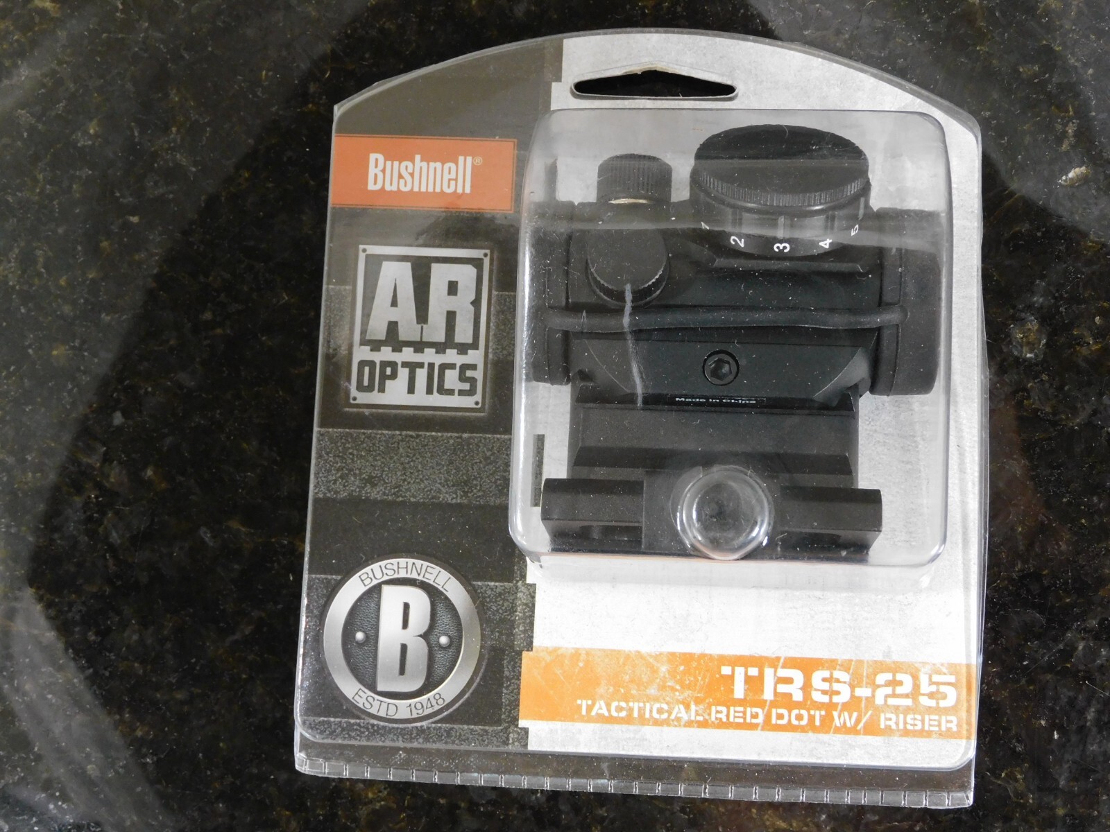 Bushnell Optics TRS-25 1x20 Red Dot Sight with Hi-Rise Mount 3 MOA Dot ...