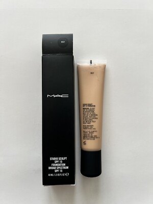 MAC Cosmetics Studio Sculpt Foundation SPF15 NC37 BNIB AUTHENTIC ...