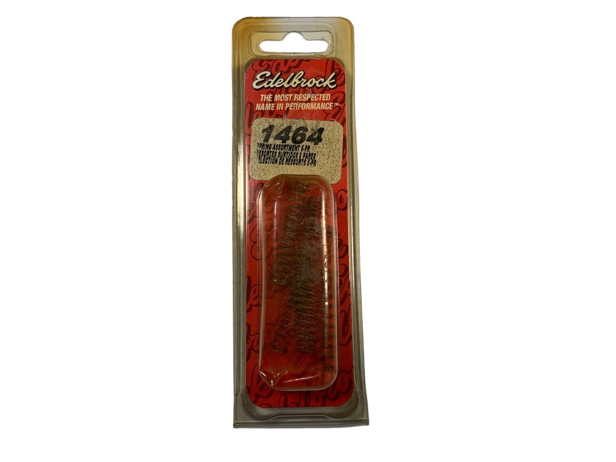 Edelbrock Step-up Spring Kit Edelbrock 1464 Carburetor Step-Up Spring ...