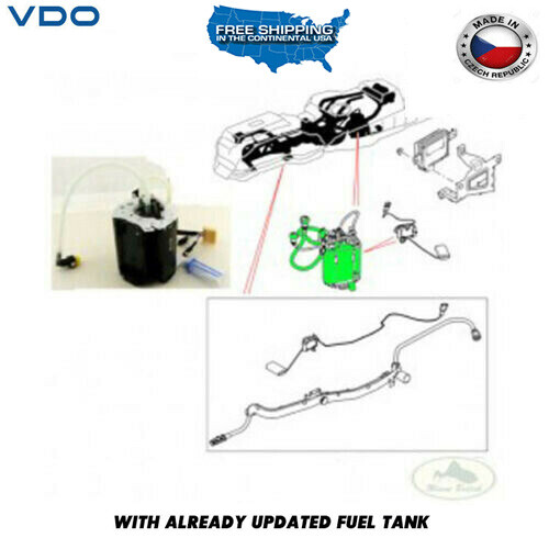 LAND ROVER SENDER & FUEL PUMP MODULE 10MY FUEL TANK LR4 LR016845 VDO | eBay
