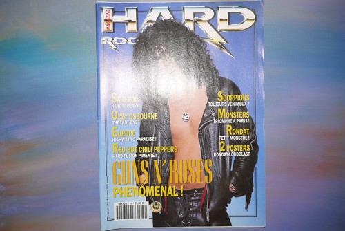Hard Rock Magazine n° 84 Complet GUNS AND ROSES SCORPIONS EUROPE | eBay