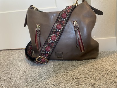 Dooney & Bourke Cooper Elephant Shoulder bag Italian Florentine Leather ...