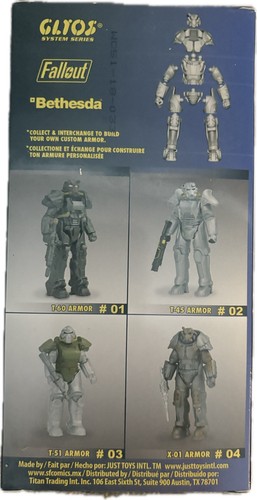 Fallout Mega Merge Action Figure X-01 Power Armor #04 2017 Just Toys ...