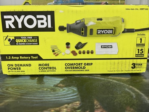 Ryobi RRT100 35000 RPM Rotary Tool Kit - Yellow 33287197545| eBay