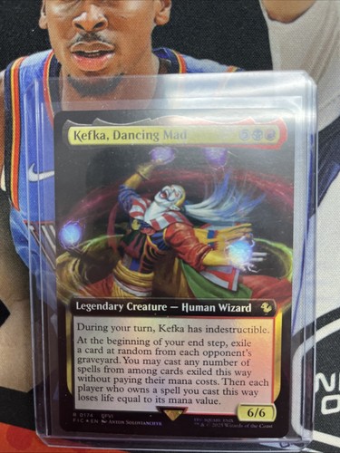 MTG - Final Fantasy - Kefka, Dancing Mad - FOIL - Extended art - NM | eBay