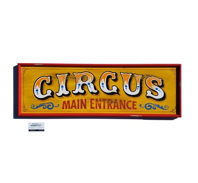 Circus Carnival Sign Hand Painted | eBay