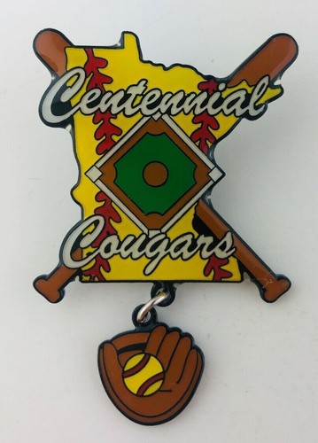 Centennial Cougars Baseball Lapel Hat Pin Minnesota MN | eBay