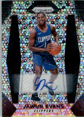 2017-18 Panini Prizm Autographs Fast Break #216 Jawun Evans Auto - NM ...