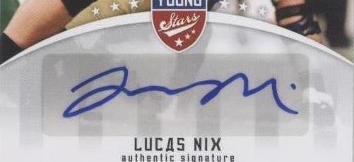 2012 Leaf Young Stars - Autograph Lucas Nix #LN1 (AU, RC) for sale ...