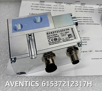 AVENTICS 61537212317H Sentronic Twin NG1 exh G1/4 0-70bar SOLL-IST 4 ...