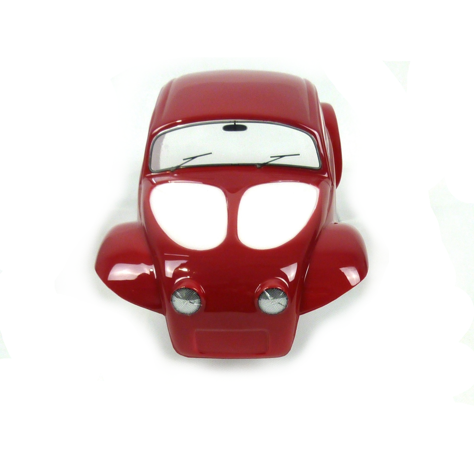 1:10 RC Painted RED Lexan Body Shell- Baja Bug, Beetle for Truck ...