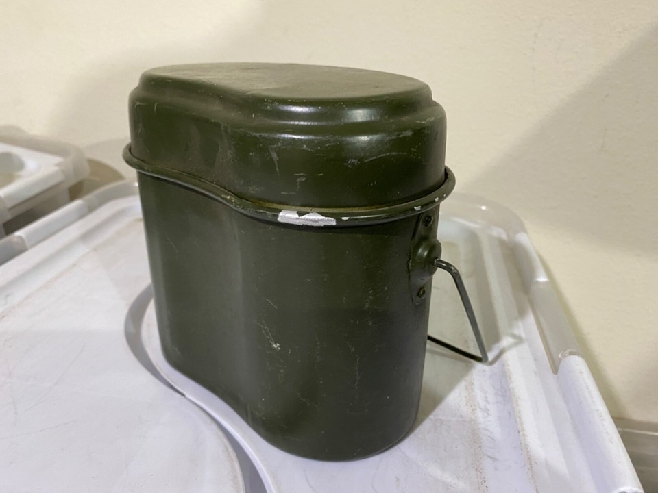 WWII GERMAN ARMY WAFFEN M31 MESS KIT | eBay