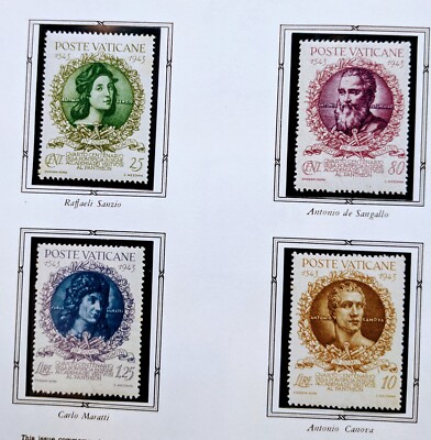 Vatican Stamps - Scott Albums Pages