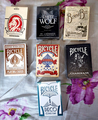 7 Quality Collectable Playing Card Decks All New | eBay
