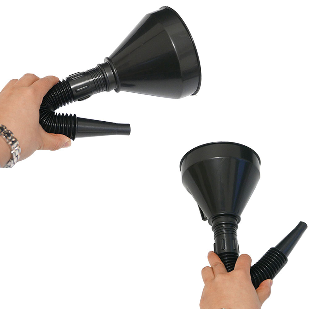 Plastic Detachable Hopper Oil Fuel With Strainer Car Refueling Tool ...