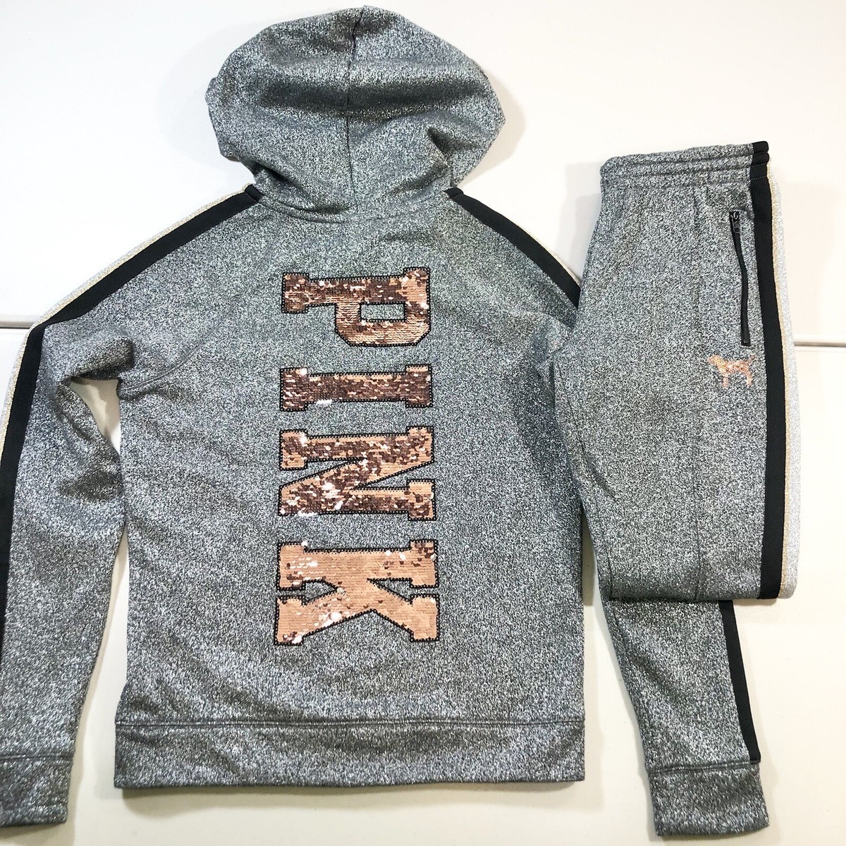 Victoria Secret Pink Bling Hoodie Victoria Secret Pink Outfits