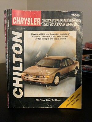 Chilton (20360) Chrysler Concorde Intrepid LHS New Yorker EAGLE Vision ...