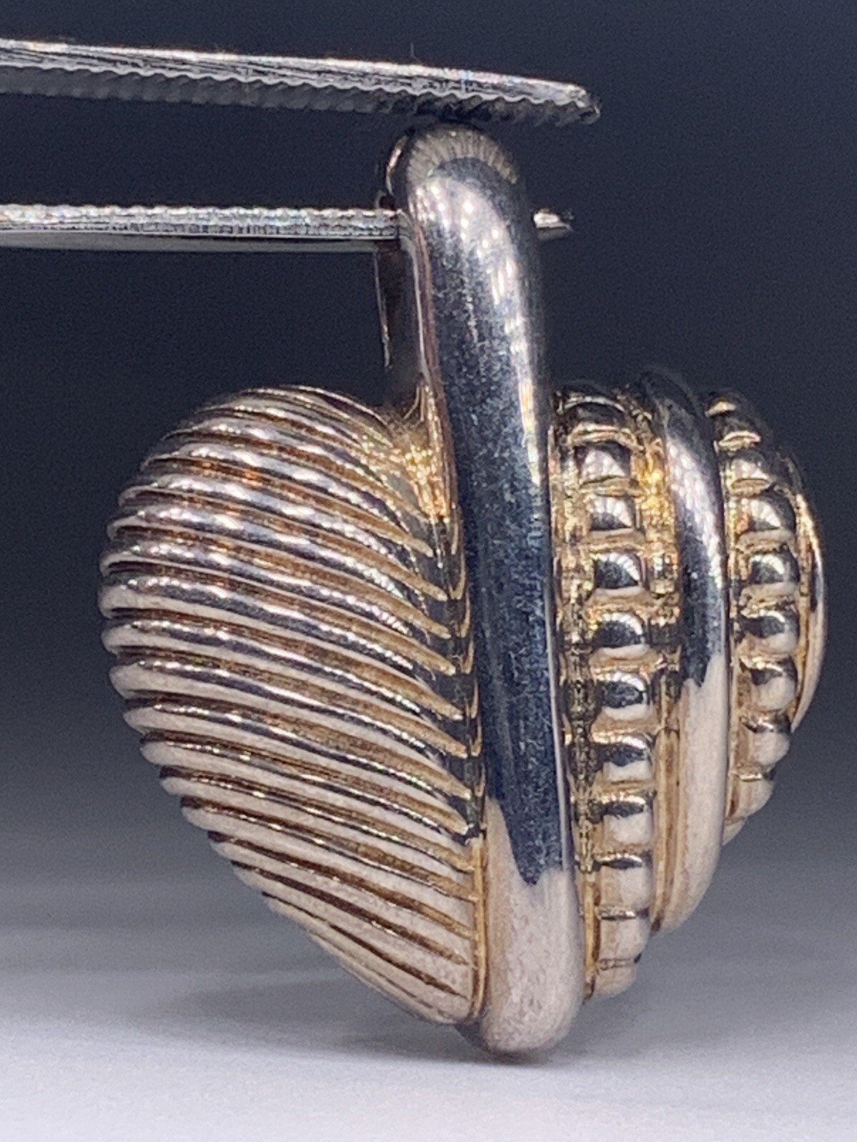 Judith Ripka Sterling Silver Enhancer Pendant 1.3" - Gem