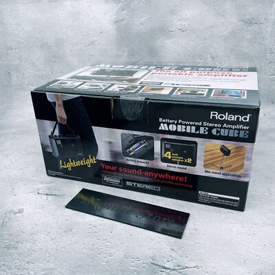 Roland Mobile Cube MB-CUBE Stereo Electric Guitar Amplifier MBCUBE ...