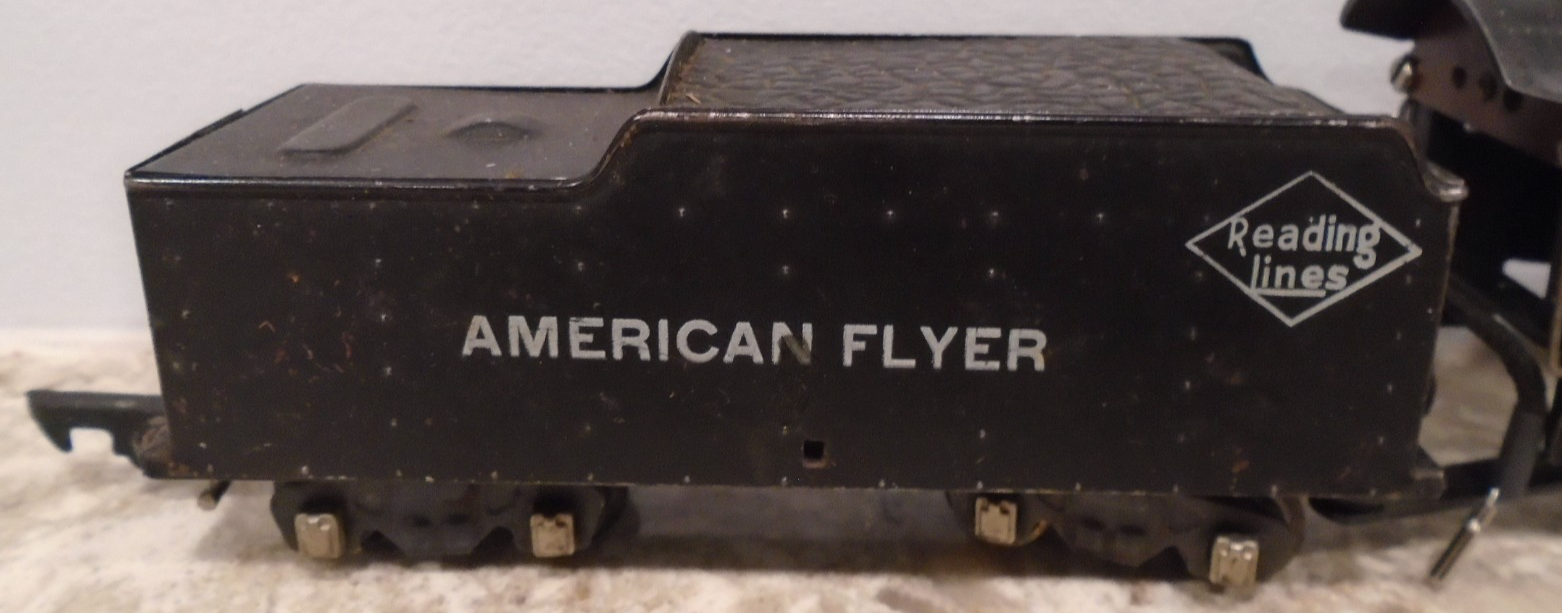 AMERICAN FLYER #300AC S GAUGE READING 4-4-2 ATLANTIC SERVICED RUNS ...