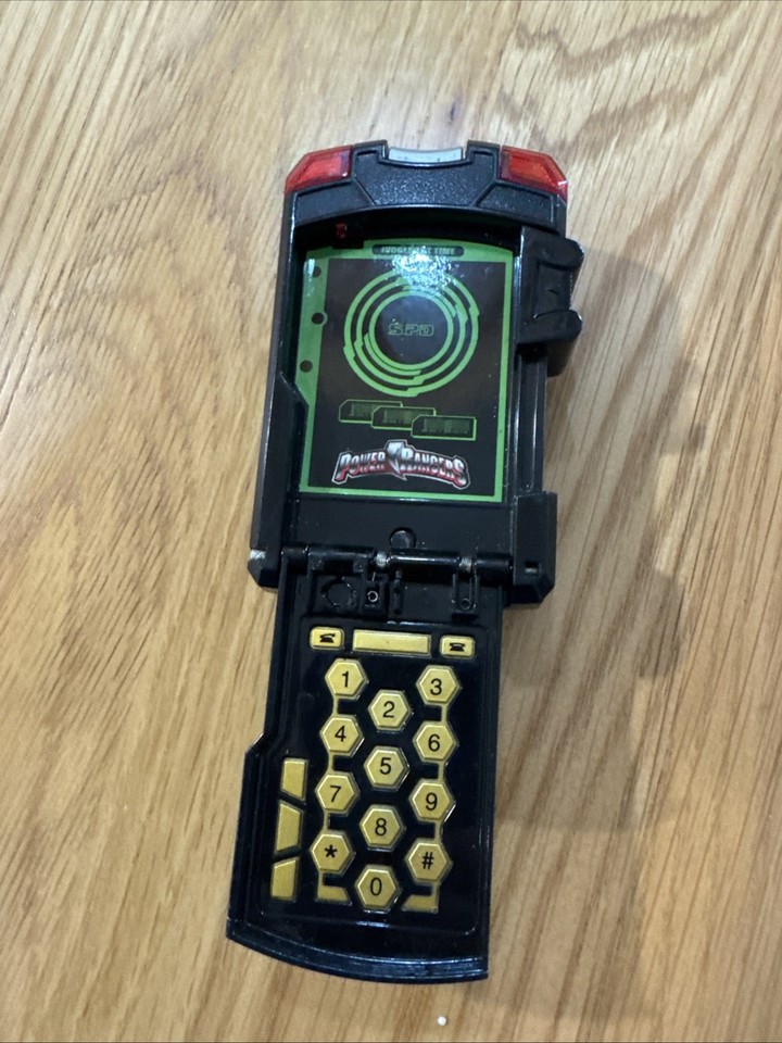 Power Rangers SPD Gold Delta Morpher Bandai 2004 - Works, but **READ ...