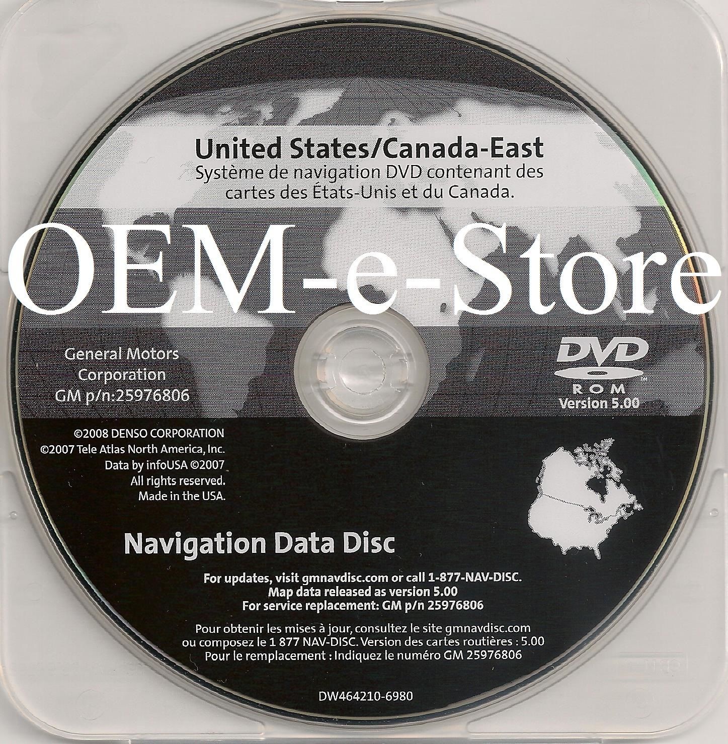 2005-2009 Pontiac Grand Prix 2007-2009 Saab 9-5 GPS Navigation DVD EAST ...