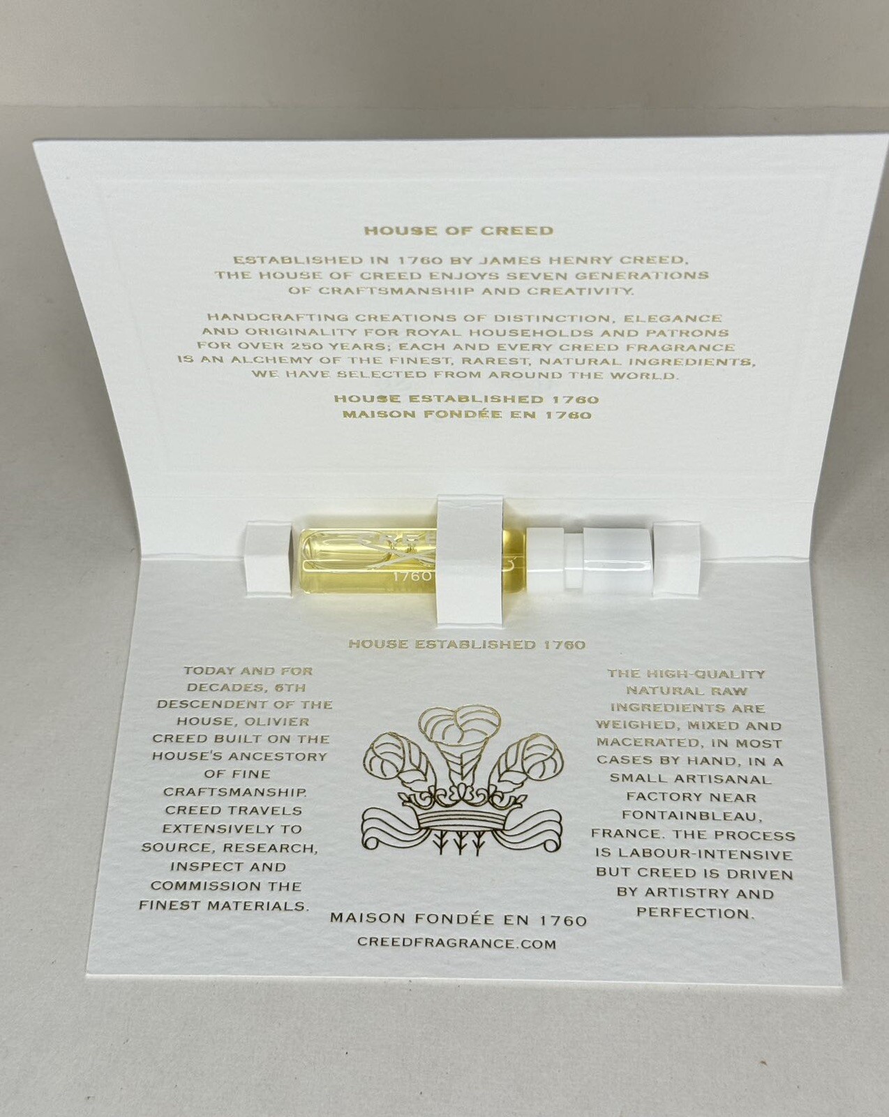 Creed Queen Of Silk Eau De Parfum EDP Card Sample - New 2024 | eBay