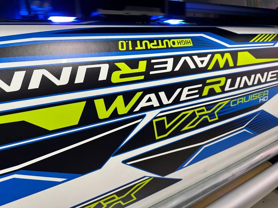YAMAHA JETSKI WAVERUNNER VX CRUISER HO GRAPHIC SET / KIT DECAL ...