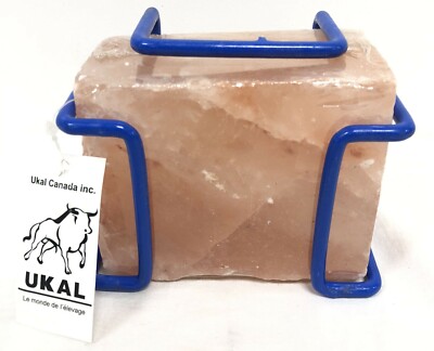 5-lb Himalayan Salt Lick Block with Blue Metal Mount New 130C244292 ...