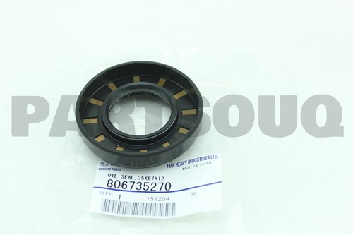 806735270 Genuine Subaru OIL SEAL,35X67X11 80673-5270 | eBay
