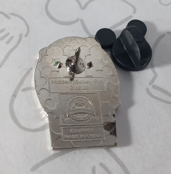 Pluto Chaser Character Popcorn Labels 2013 Hidden Mickey DLR Disney Pin ...