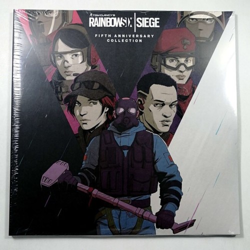 VINYLE RAINBOW SIX SIEGE FIFTH ANNIVERSARY COLLECTION (2 LP BLACK-WHITE ...