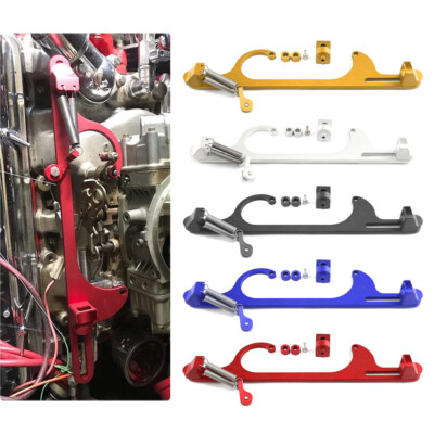 Throttle Cable Carb Bracket Fit For Holley 4150 4160 Carb 350 400 SBC S ...