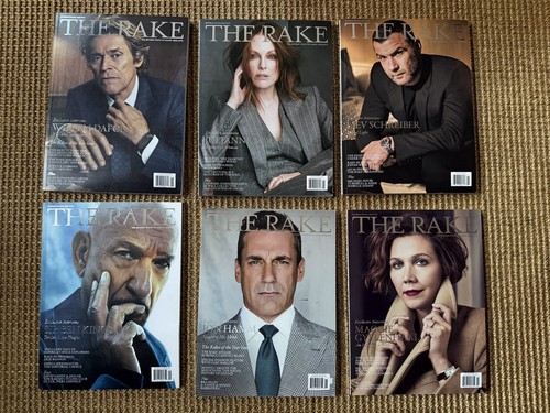 Lot Of 6 Issues Of Rake magazines See Details- Issue 61, 62, 63, 65, 67 ...