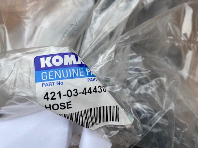 Genuine Komatsu 421-03-44430 - HOSE (NEW) | eBay