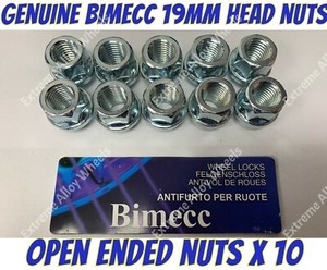 Alloy Wheel Nuts S open x 10 M12x1.5 Hyundai Getz i10 i20 Lantra Matrix ...