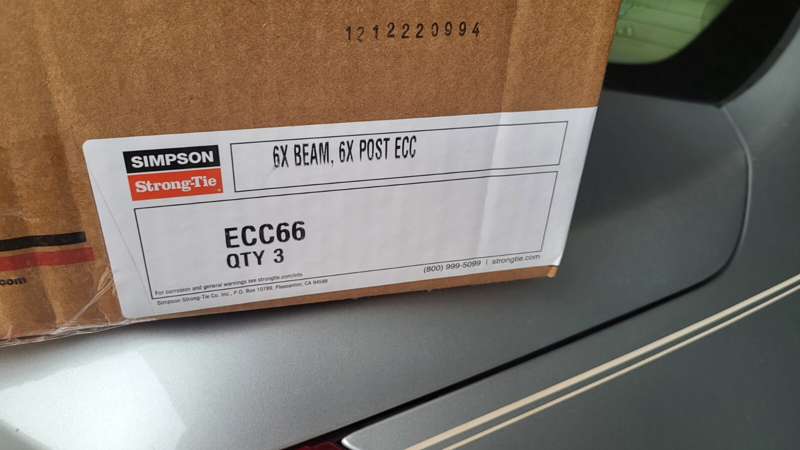 Simpson Strong-Tie ECC66 End Column Cap 6x Beam 6x Post for sale online ...