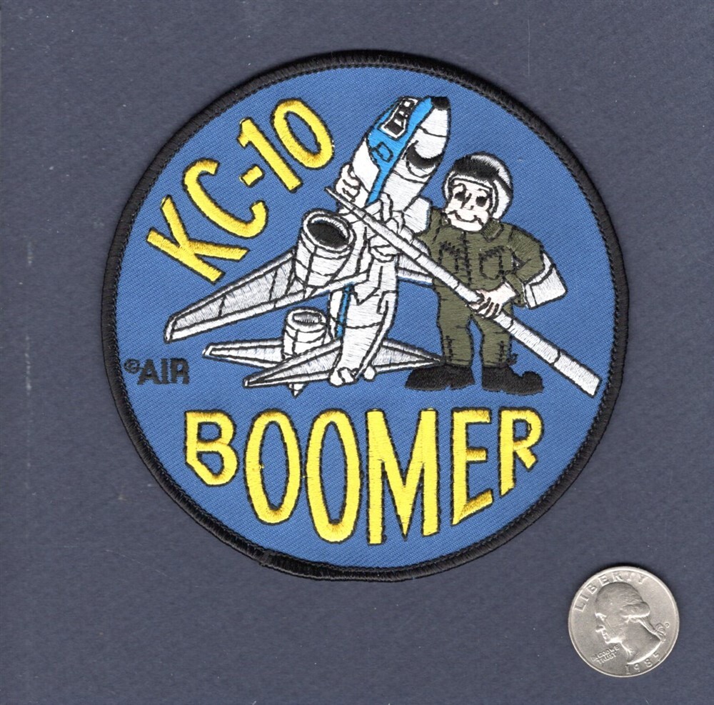 KC-10 EXTENDER Boom Operator USAF ANG ARS Refueling Squadron Crew Patch ...