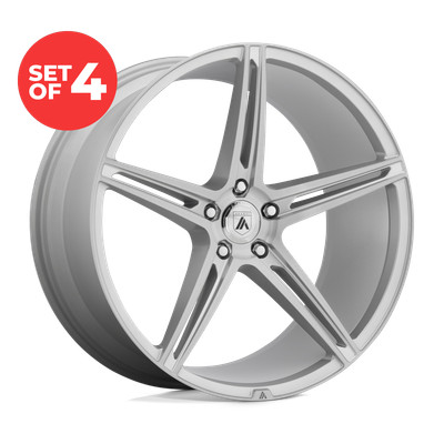 (Set of 4) Asanti Black ABL-22 ALPHA 5 Wheels 20x10.5 5x114.3 +38 mm ...