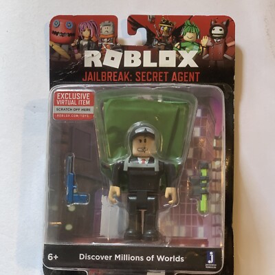 Roblox Jailbreak: Secret Agent Mix & Match Figure With Code New In ...