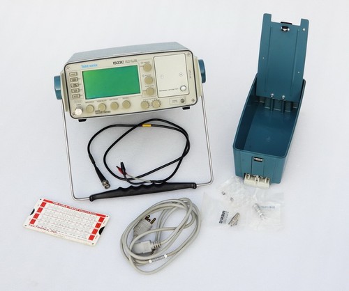 TEKTRONIX 1503C PORTABLE METALLIC TIME DOMAIN REFLECTOMETER TDR CABLE ...