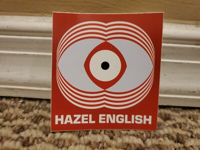 Hazel English Orange Sticker 2.5'' x 3'' Indie Band Indie Rock | eBay