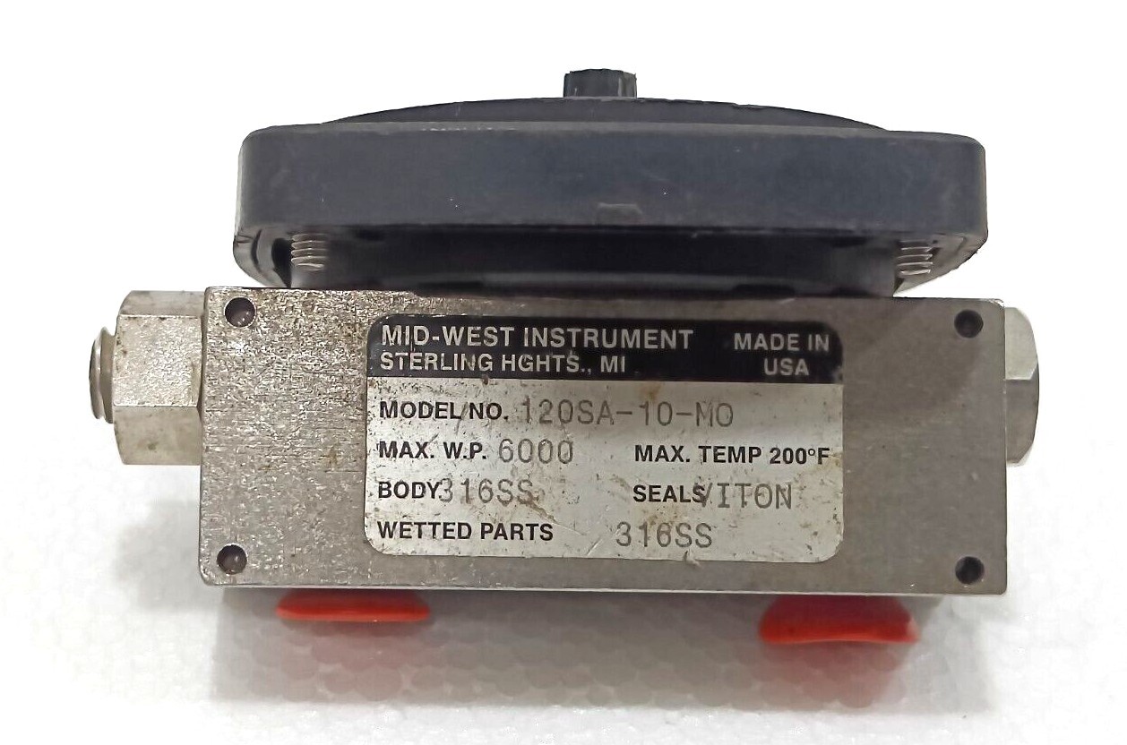 Mid-West Instrument Model No -120SA-10-MO / MAX WP 6000 #NEW | eBay