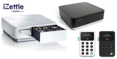 IZettle Printer & Cash Drawer & IZettle Reader 2 Card Reader | eBay UK